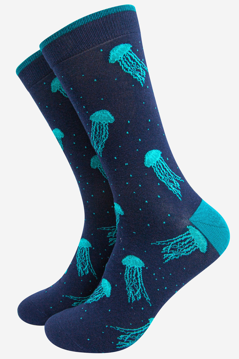 sartaandco – Sock Talk UK Men's Jellyfish Bamboo Socks Sealife Nautical ...